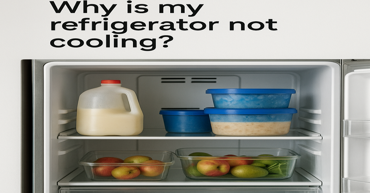 Why is my refrigerator not cooling?